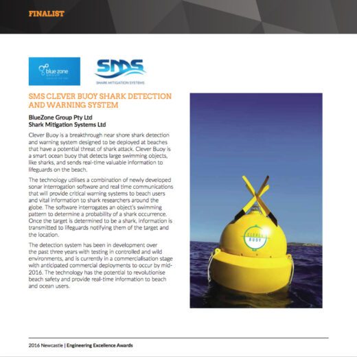 Clever Buoy – Shark Detection - BlueZone Group